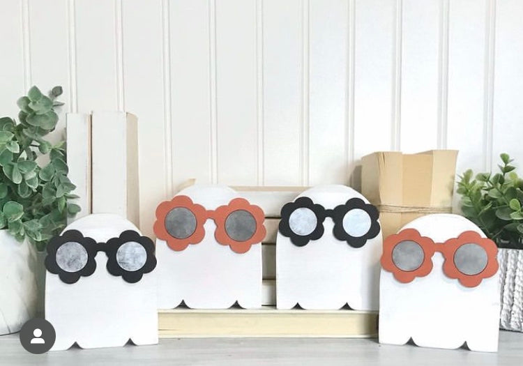 Chunky Ghost Cutouts with SUNNIES – Little Gray House